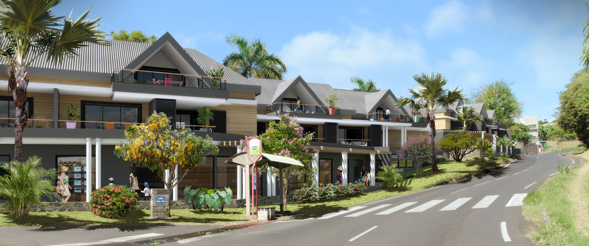 Résidence Sea View, Saint-Leu, La Réunion • Girardin Société