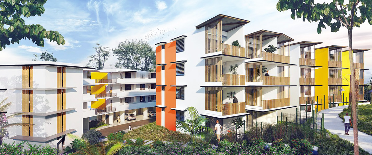 Résidence Symphonie, Rémire-Montjoly, Guyane • Girardin Société